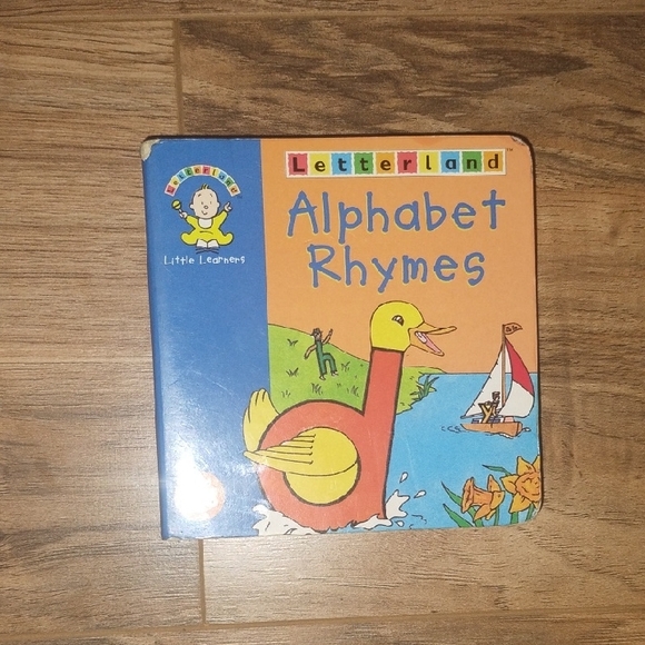 Toys | Alphabet Rhymes Book Blue And Orange | Poshmark